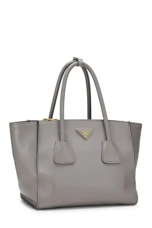 Prada Calfskin Trapeze Tote
