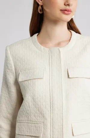 Nordstrom Collarless Jacket