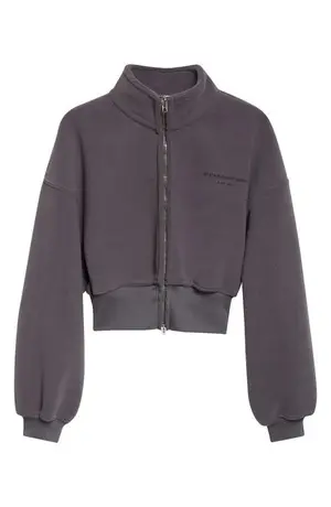 Alexander Wang Crop Jacket - Alloy