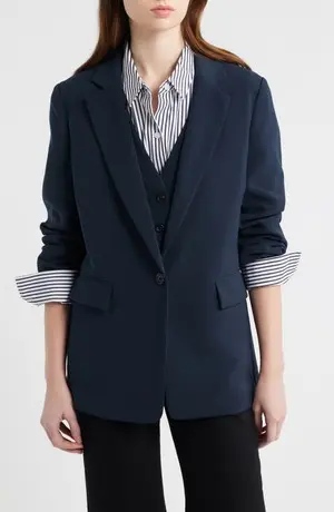Rag & Bone Jennifer Slim Fit Vest And Blazer Set