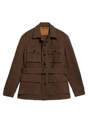 FORTELA Carlo Sahariana Wool Jacket