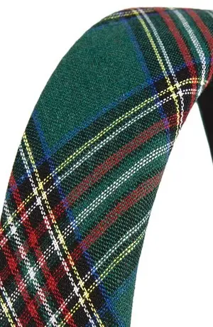 Tasha Padded Plaid Headband