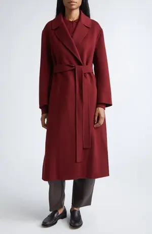 Max Mara Studio Virgin Wool Coats For Women