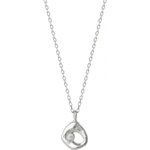 SPERO LONDON Dripping Molten Textured Pendant Necklace