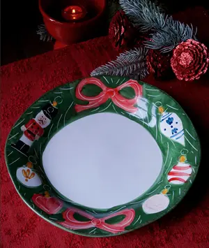 LA GABBIANELLA Christmas Serving Platter