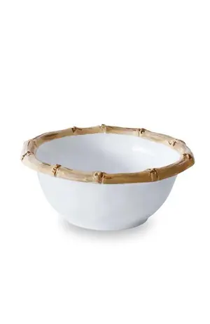 BEATRIZ BALL COLLECTION Vida Cane Dip Bowl - White