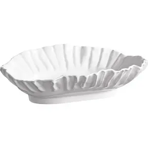 BEATRIZ BALL COLLECTION Vida Bloom Oval Bowl - White
