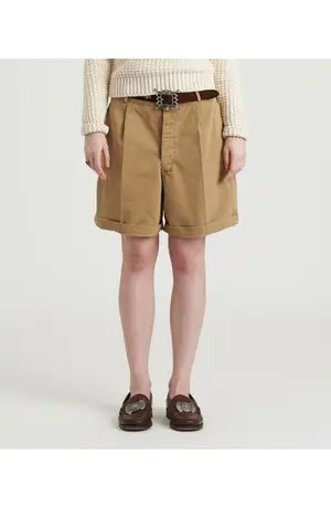 FORTELA Jillian Canvas Cotton Shorts