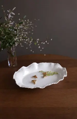BEATRIZ BALL COLLECTION Vida Alegria Oval Platter