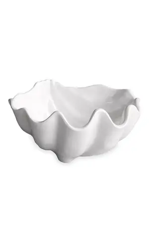 BEATRIZ BALL COLLECTION Vida Ocean Shell Bowl - White