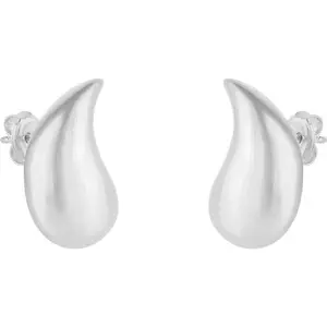 SPERO LONDON Pear Teardrop Sterling Earrings - Silver