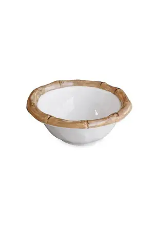BEATRIZ BALL COLLECTION Vida Cane Mini Dip Bowl - White
