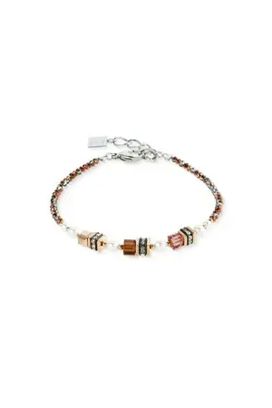 COEUR DE LION Sparkling Princess Bracelet - Mocha Mousse