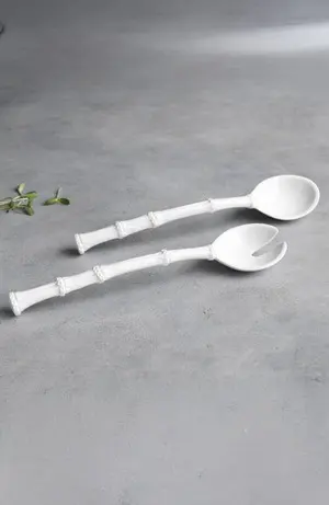 BEATRIZ BALL COLLECTION Vida Cane Handle Salad Servers