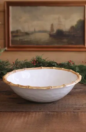 BEATRIZ BALL COLLECTION Vida Cane Salad Bowl