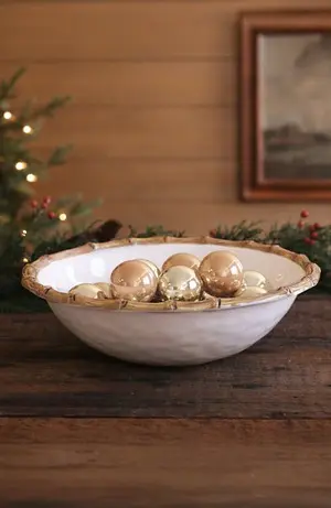BEATRIZ BALL COLLECTION Vida Cane Salad Bowl