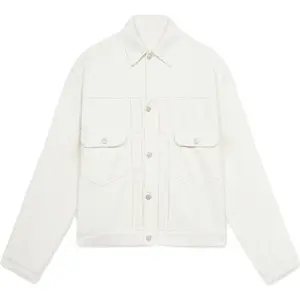 Men's White Corduroy Jackets