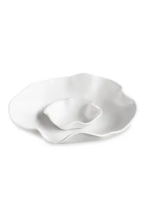 BEATRIZ BALL COLLECTION Vida Nube Bowl With Dip - White