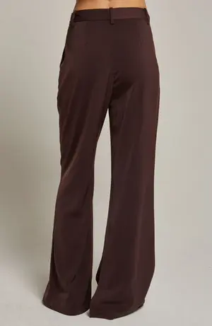 CRESCENT Silky Wide-leg Trousers
