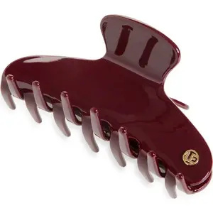 L. Erickson Monet Claw Clip Maroon