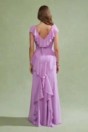 AMUR Estella Bias Gown