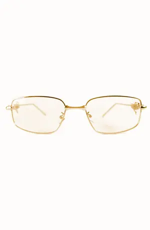 WISDOM FASHION HOUSE Halo Frame 25 Eyeglasses - Silver