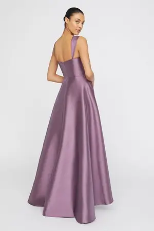 Theia Mikado Gown - Chrome Lavender