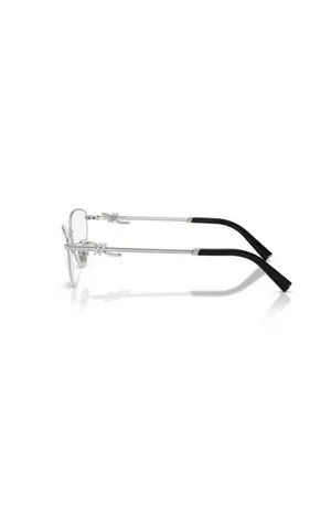 Tiffany & Co. 56mm Cat Eye Optical Glasses - Silver