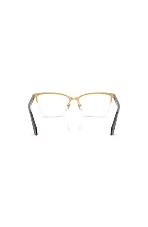Versace 52mm Cat Eye Optical Glasses