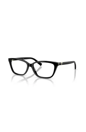 Tiffany & Co. 53mm Rectangle Eyeglasses - Black