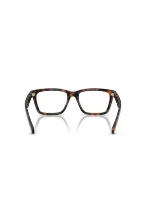 Burberry 53mm Rectangle Optical Glasses - Brown