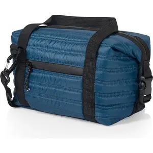 ONIVA Midday Quilted Washable Insulated Lunch Bag - Navy Blue