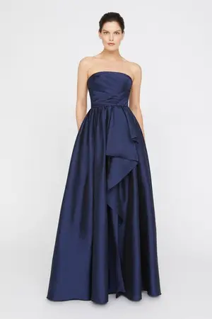 Theia Esmerina Taffeta Gown
