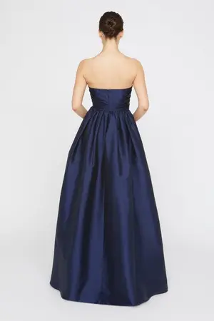 Theia Esmerina Taffeta Gown