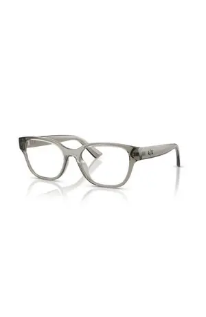 Armani Exchange 53mm Cat Eye Optical Glasses - Grey