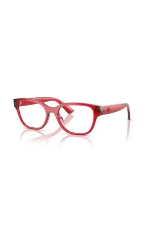 Armani Exchange 53mm Cat Eye Optical Glasses - Violet