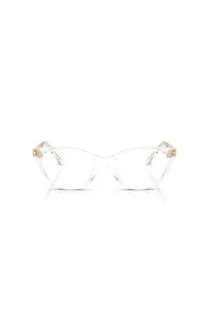 Michael Kors 49mm Cat Eye Optical Glasses - Transparent