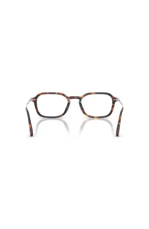 Persol Rectangle Optical Glasses - Tortoise