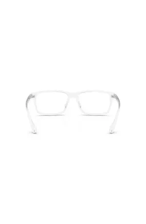 Armani Exchange 56mm Rectangle Eyeglasses - Transparent