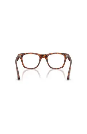 Persol 53mm Square Eyeglasses - Tortoise