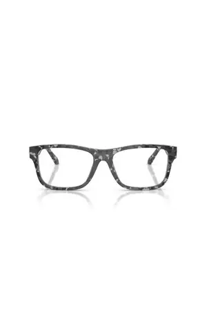 Versace 56mm Square Optical Glasses - Tortoise