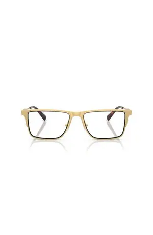 Michael Kors 55mm Rectangle Optical Glasses - Yellow