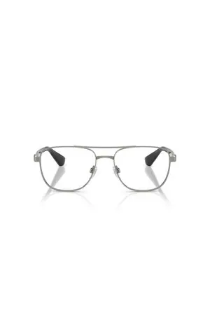 Burberry 54mm Pilot Optical Glasses - Silver