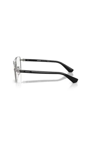 Burberry 54mm Pilot Optical Glasses - Silver