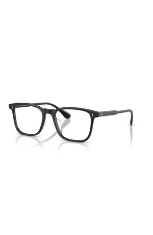 Oliver Spencer 53mm Square Optical Glasses - Black