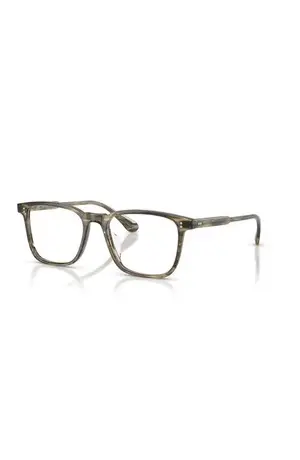 Oliver Spencer 53mm Square Optical Glasses - Green