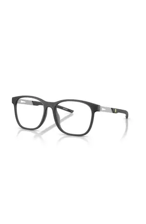 SCUDERIA FERRARI 52mm Rectangle Optical Glasses - Black