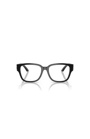 Dolce & Gabbana 49mm Square Full Rim Eyeglasses - Black