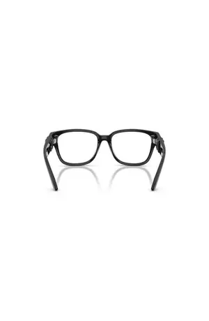 Dolce & Gabbana 49mm Square Full Rim Eyeglasses - Black