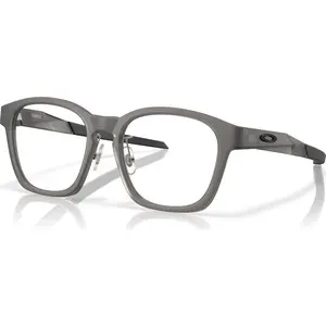 Oakley 48mm Square Full Rim Eyeglasses - Grey